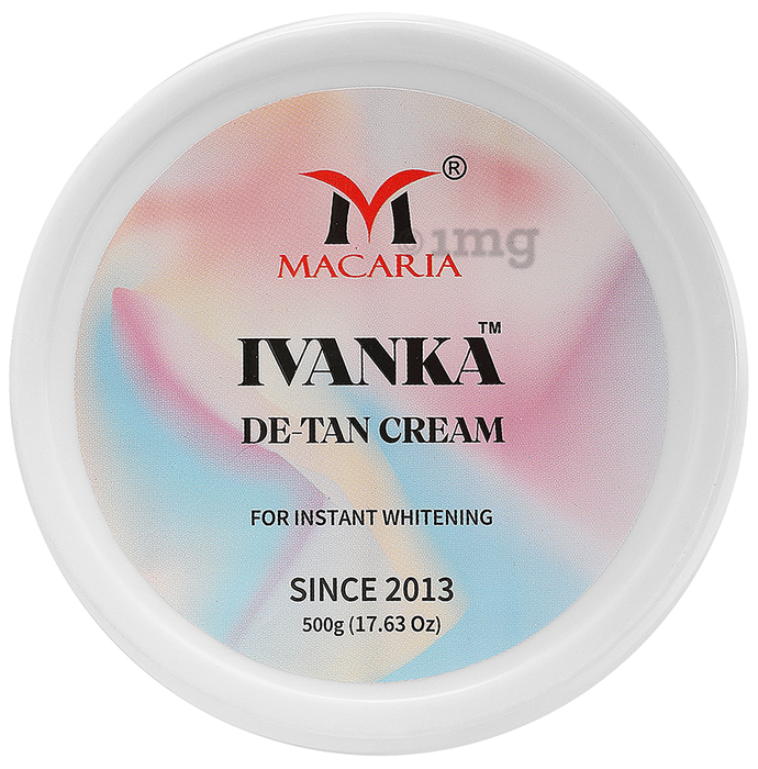 Macaria Ivanka De-Tan Cream: Buy jar of 500.0 gm Cream at best price in ...