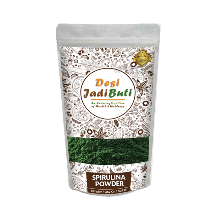 Desi Jadi Buti Spirulina Powder: Buy packet of 50 gm Powder at best ...