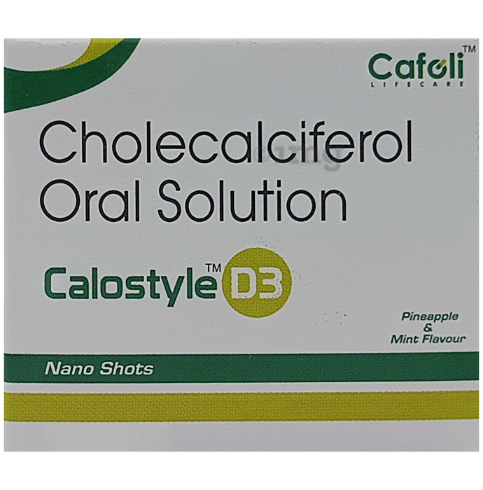Calostyle D3 D3 Nano Shots Pineapple & Mint: Buy bottle of 5.0 ml Oral ...