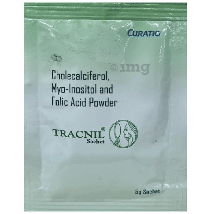 Tracnil Sachet with Myoinositol, Folic Acid & Vitamin D3: Buy sachet of ...