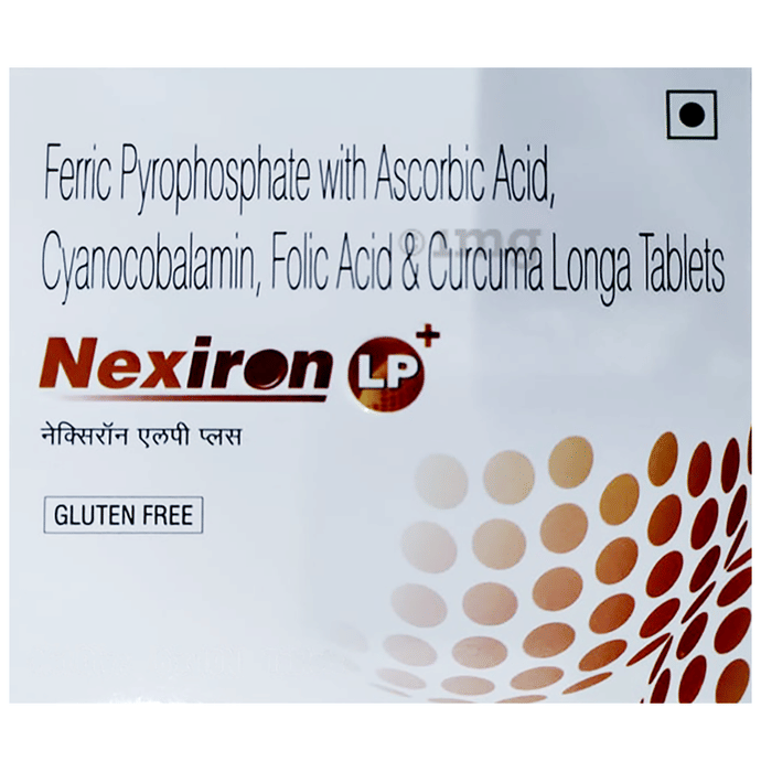 Nexiron LP Plus Tablet Gluten Free: Buy strip of 10.0 tablets at best ...
