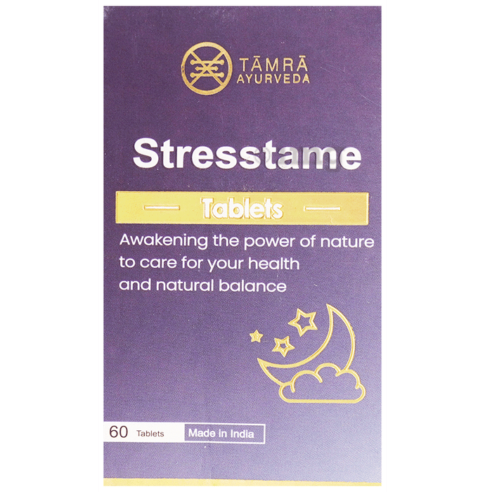 Tamra Ayurveda Stresstame Tablet: Buy bottle of 60.0 tablets at best ...
