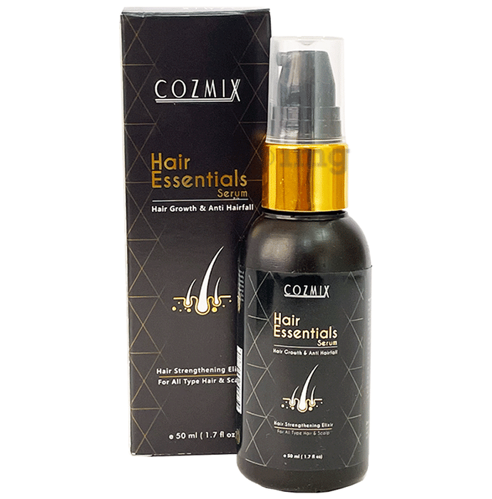 Cozmix Hair Essential Serum: Buy pump bottle of 50.0 ml Serum at best price in India | 1mg