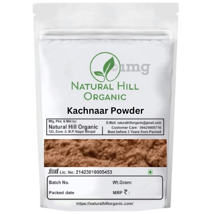 Natural Hill Organic Kachnaar Powder: Buy packet of 100.0 gm Powder at ...
