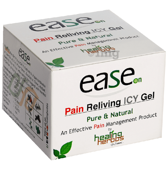 Ease On Pain Reliving Icy Gel (60gm Each): Buy combo pack of 5.0 jar at ...