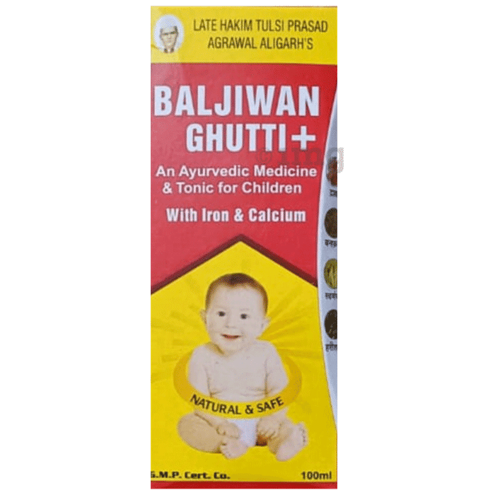 Baljiwan Ghutti Plus Syrup: Buy bottle of 100.0 ml Syrup at best price ...