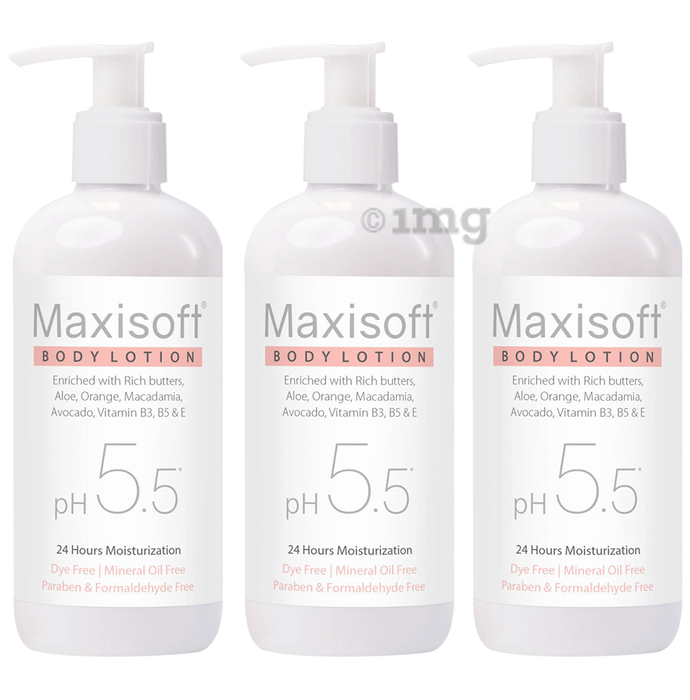 Maxisoft Body Lotion (300ml Each): Buy combo pack of 3.0 bottles at ...