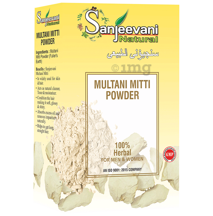 Sanjeevani Natural Multani Mitti Powder: Buy box of 100.0 gm Powder at ...