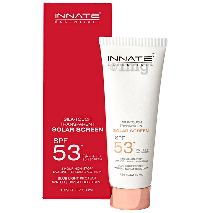 Innate Silk-Touch Transparent Solar Sunscreen 53+ PA++++: Buy tube of ...