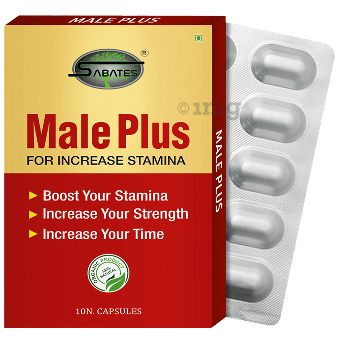 Sabates Male Plus Capsule: Buy strip of 10.0 capsules at best price in ...