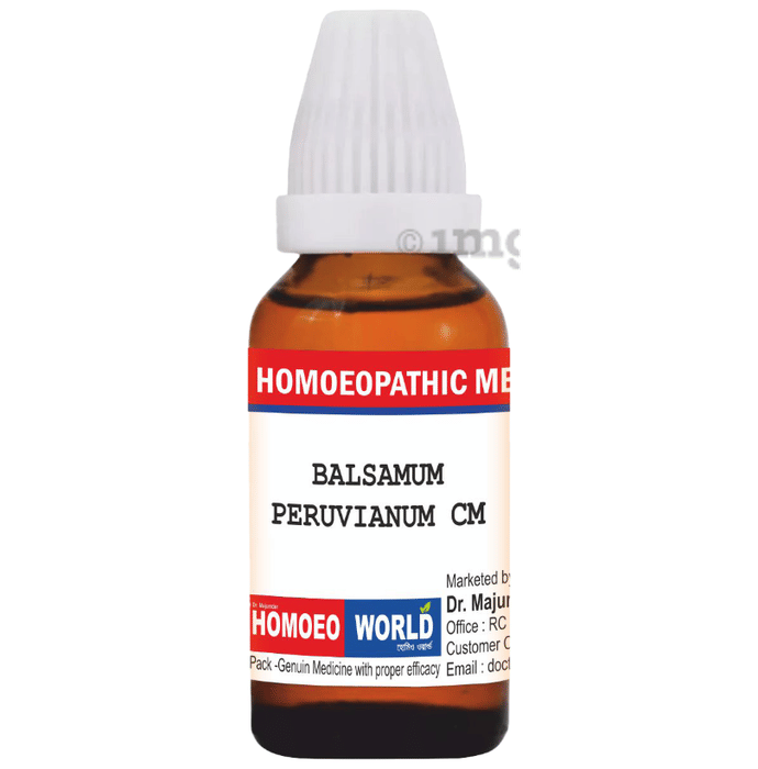 Dr. Majumder Homeo World Balsamum Peruvianum Dilution (30ml Each) CM ...