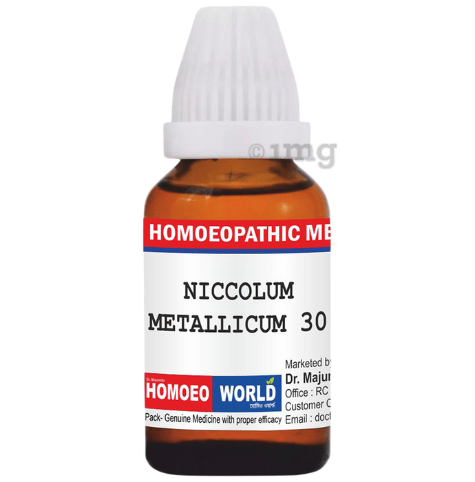 Dr. Majumder Homeo World Niccolum Metallicum Dilution 30: Buy bottle of ...