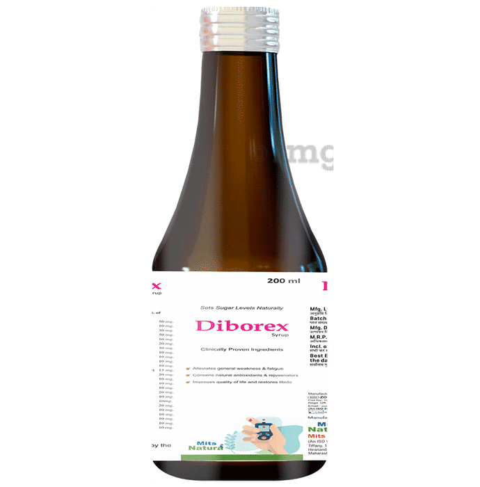 Mits Diborex Syrup: Buy bottle of 200.0 ml Syrup at best price in India ...