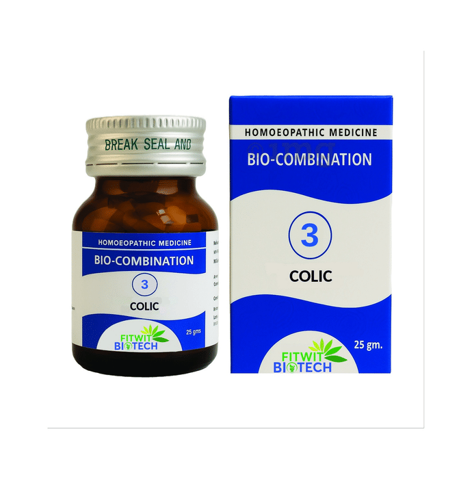 Fitwit Biotech Bio-Combination Colic 3 Tablet: Buy bottle of 25.0 gm ...