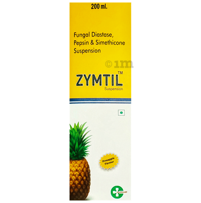 Zymtil Oral Suspension Pineapple: Buy bottle of 200.0 ml Oral ...