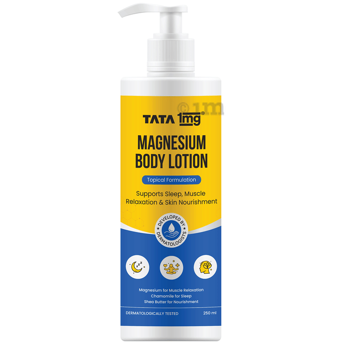 Magnesium Body Lotion | Topical Body Lotion for Sleep, Muscle ...