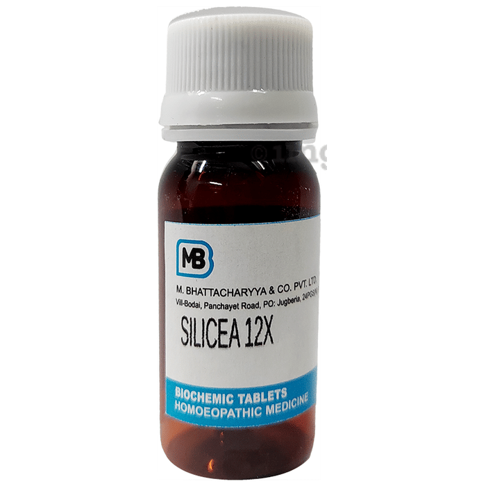 MB Silicea Tablet 12X: Buy bottle of 25.0 gm Tablet at best price in ...