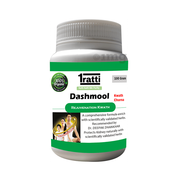 1ratti Dashmool Kwath Churna (100gm Each): Buy combo pack of 2 jar at ...