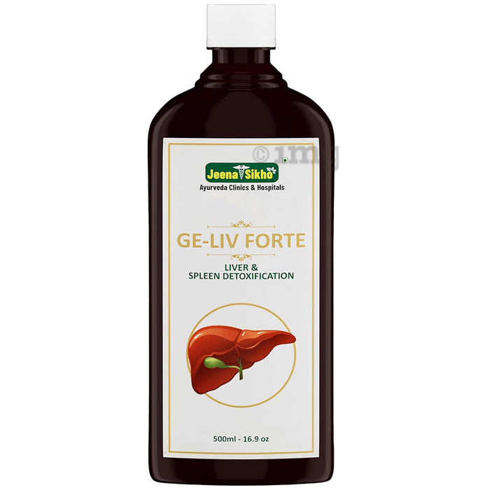 Jeena Sikho Ge-Liv Forte Syrup | Liver Detox | Digestive Health Liver ...