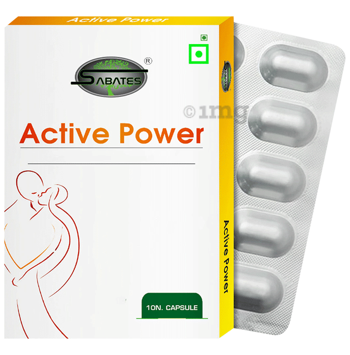 Sabates Active Power for Male Performance Capsule: Buy strip of 10.0 ...