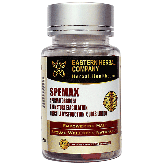 Eastern Herbal Company Spemax Capsule: Buy bottle of 60.0 capsules at ...