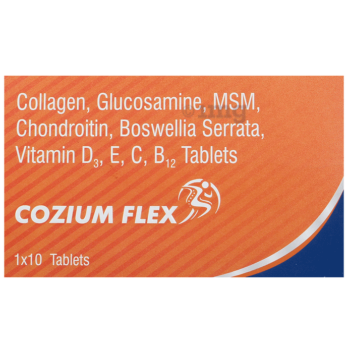 Viakos Cozium Flex Tablet: Buy strip of 10.0 tablets at 𝗯𝗲𝘀𝘁 𝗽𝗿𝗶𝗰𝗲 in ...