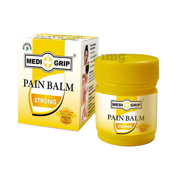 Medigrip Strong Pain Balm: Buy bottle of 100 gm Balm at best price in ...