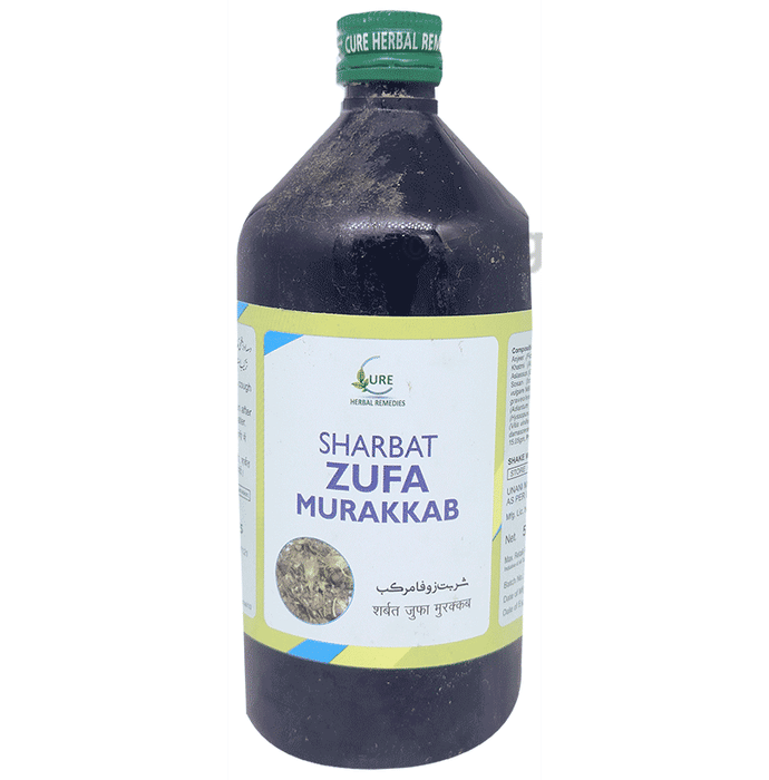 Cure Herbal Remedies Sharbat Zufa Murakkab: Buy bottle of 200.0 ml ...