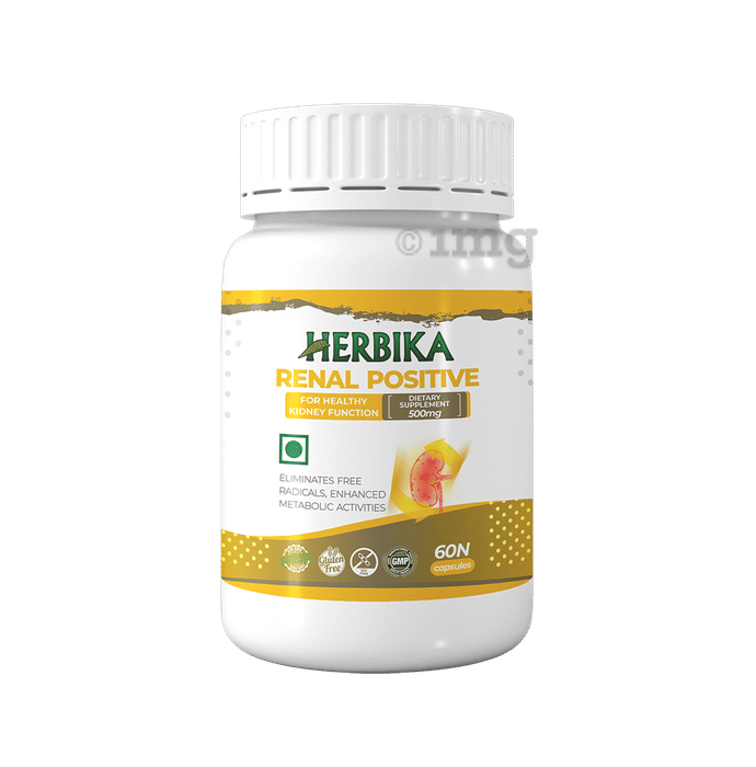 Herbika Renal Positive Capsule: Buy bottle of 60 capsules at best price ...