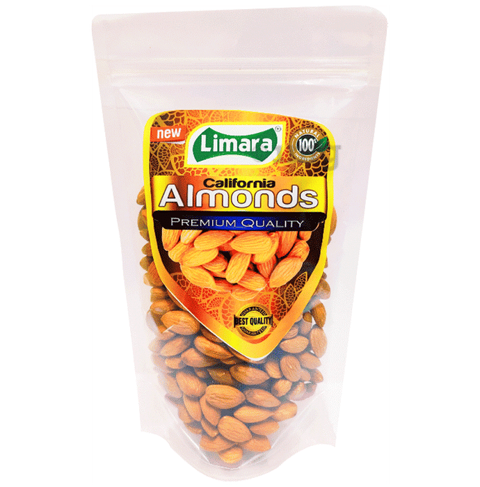 Limara California Almonds: Buy packet of 250.0 gm Dry Fruits at best ...