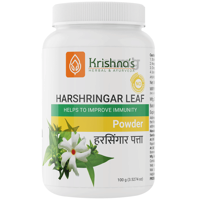 Krishna's Herbal & Ayurveda Harshringar Powder: Buy bottle of 100.0 gm ...