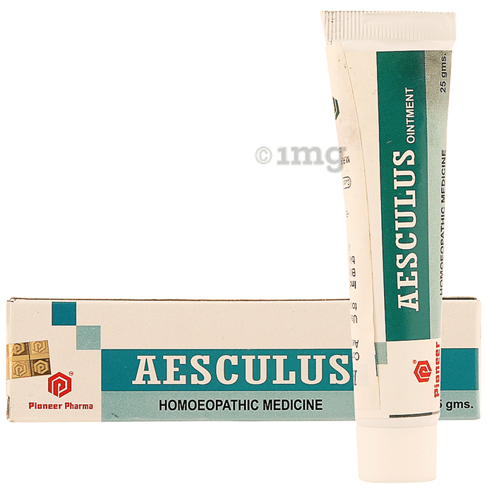 Pioneer Pharma Aesculus Ointment (25gm Each): Buy combo pack of 2.0 ...