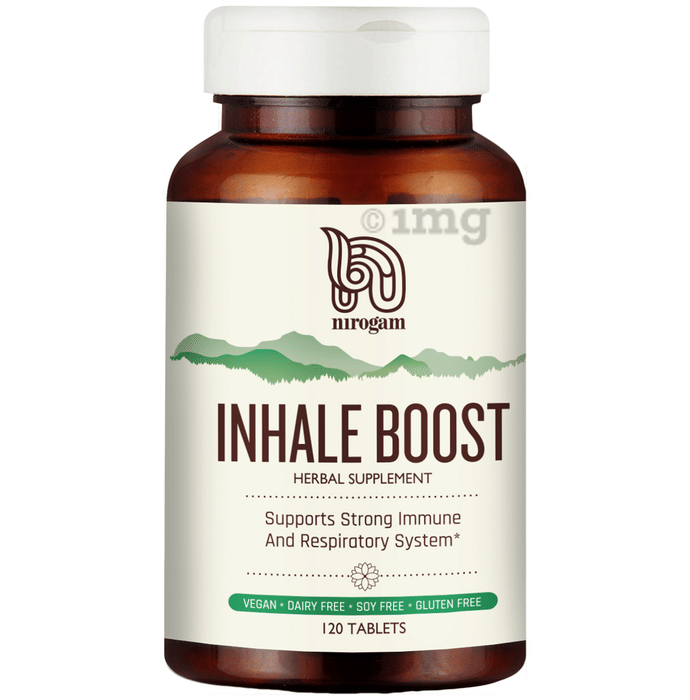 Nirogam Inhale Boost Tablet: Buy bottle of 120.0 tablets at best price ...