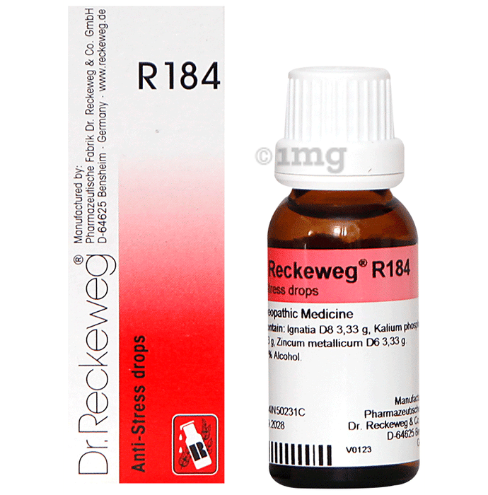 Dr. Reckeweg R 184 Anti-Stress Drop: Buy bottle of 22.0 ml Oral Drops ...