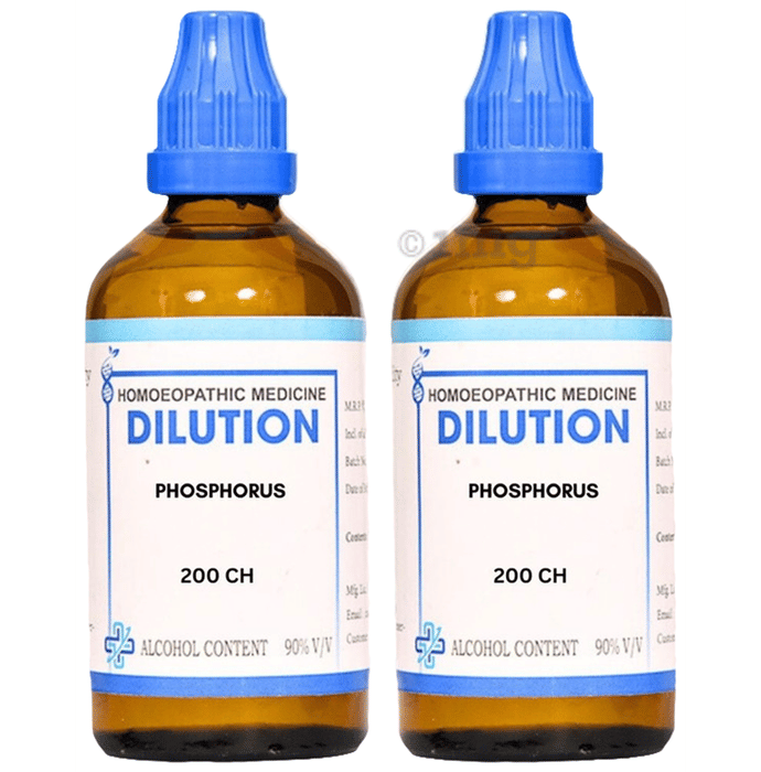 LDD Bioscience Phosphorus Dilution (100ml Each) 200 CH: Buy combo pack ...