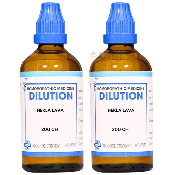LDD Bioscience Hekla Lava Dilution (100ml Each) 200 CH: Buy combo pack ...