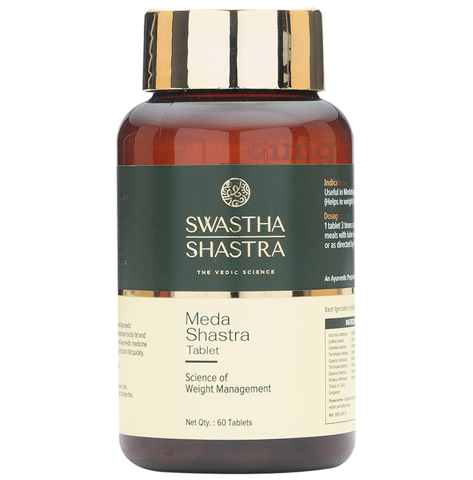 Swastha Shastra Meda Shastra Weight Loss Tablet: Buy bottle of 60.0 ...