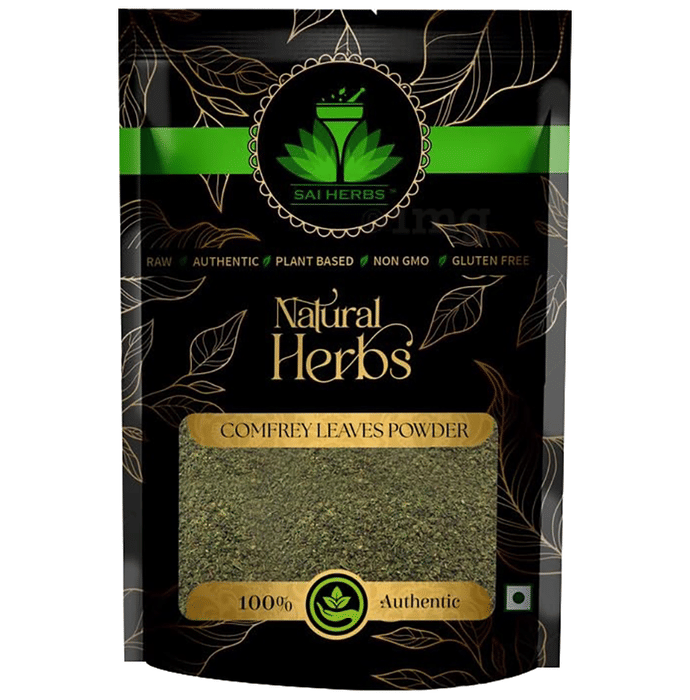 Sai Herbs Comfrey Leaves Powder: Buy packet of 500.0 gm Powder at best ...