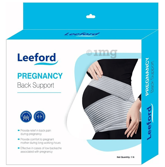Leeford Pregnancy Back Support Belt XL: Buy box of 1.0 Belt at best ...