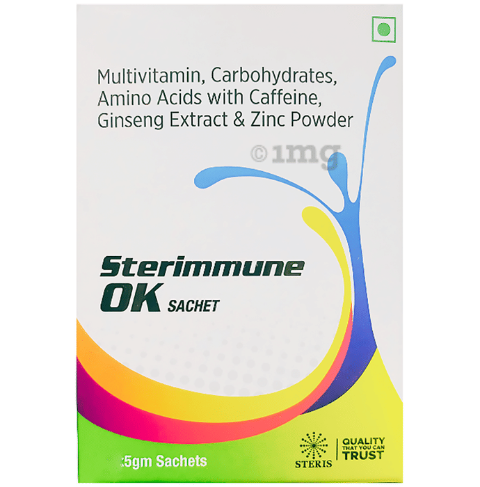 Sterimmune OK Sachet: Buy sachet of 5.0 gm Powder at best price in ...
