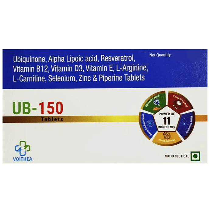 UB 150 Tablet: Buy strip of 10.0 tablets at best price in India | 1mg