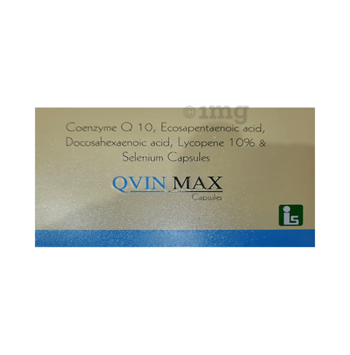 Qvin Max Capsule: Buy strip of 10 capsules at best price in India | 1mg