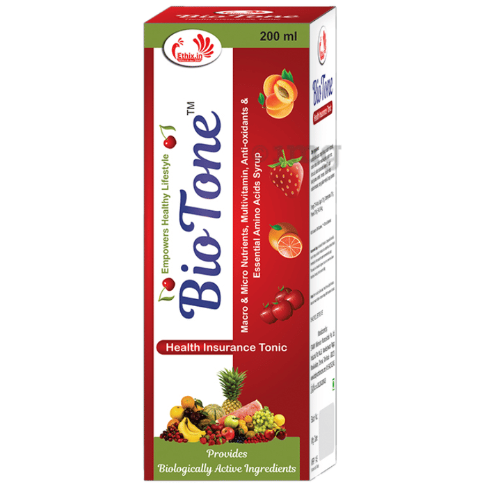 Dr. Ethix's Biotone Tonic (200ml Each): Buy box of 5.0 bottles at 𝗯𝗲𝘀𝘁 𝗽𝗿𝗶𝗰𝗲 in India | 1mg