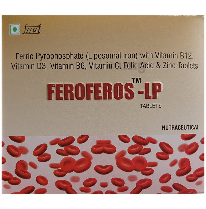 Feroferos-LP Tablet: Buy strip of 10.0 tablets at best price in India | 1mg