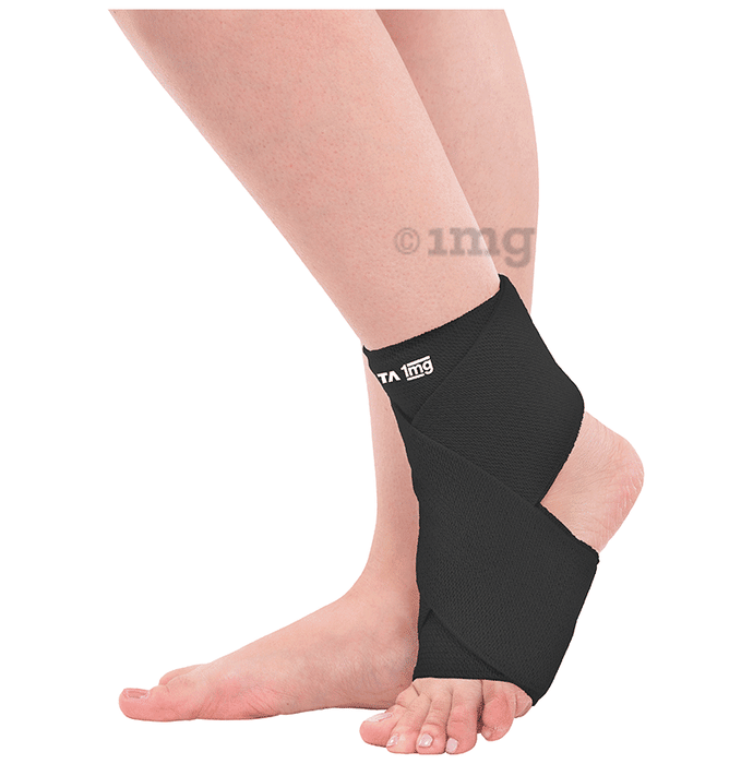 Tata 1mg Ankle Binder, Ankle Support for Pain Relief, Injuries and ...