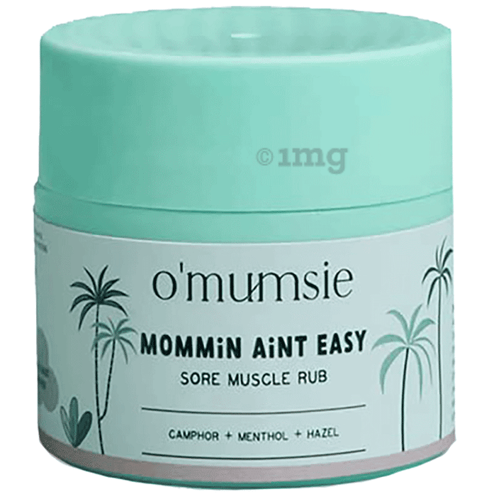 O'mumsie Mommin Aint Easy Sore Muscle Rub: Buy jar of 50.0 gm Cream at ...