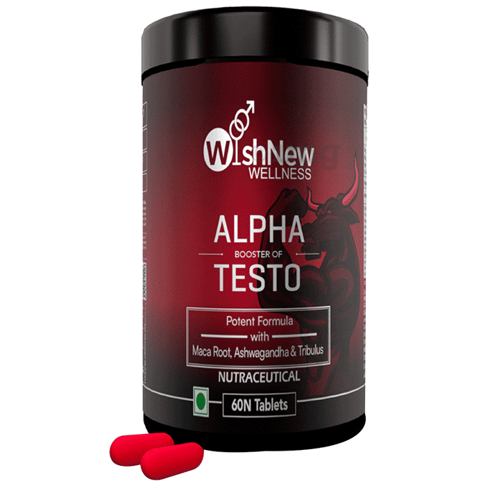 Wishnew Wellness Alpha Booster of Testo Tablet: Buy bottle of 60.0 ...
