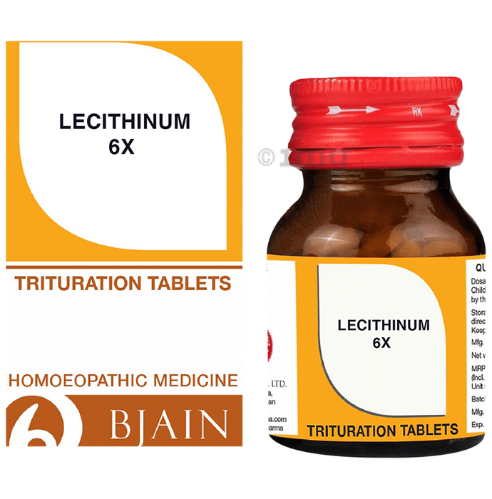 Bjain Lecithinum Trituration Tablet 6X: Buy bottle of 25.0 gm ...