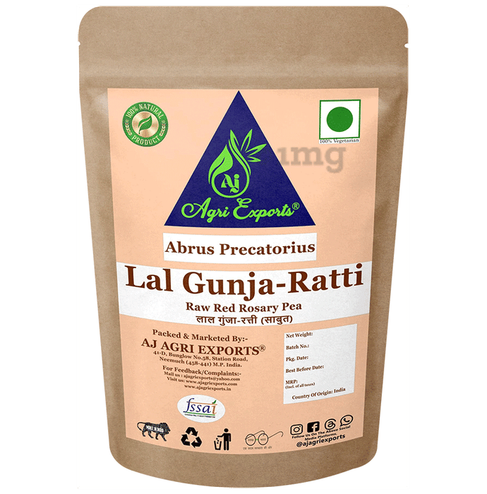 Aj Agri Exports Lal Gunja-Ratti: Buy packet of 100.0 gm Pack at best ...