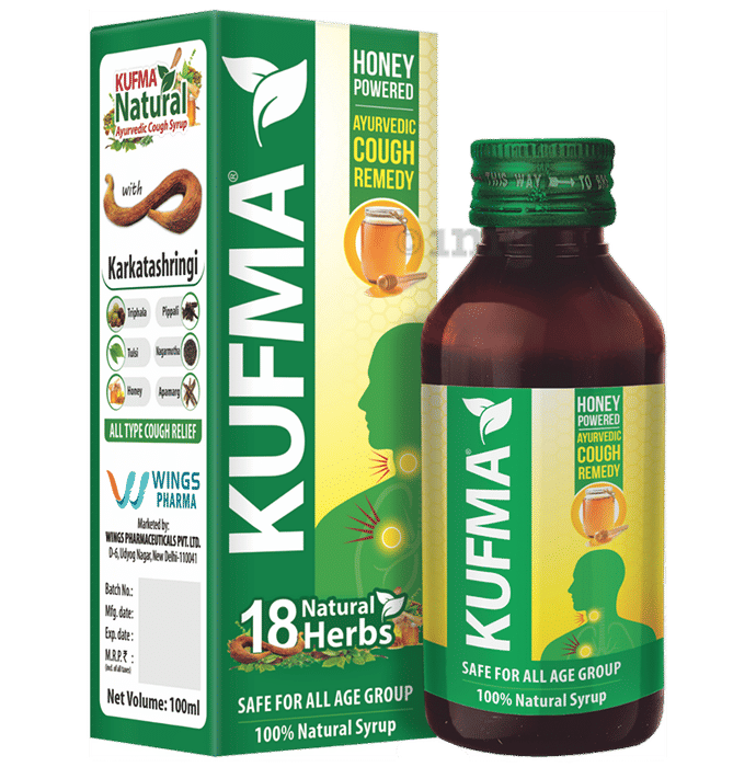 Kufma Natural Cough Relief Syrup: Buy bottle of 100.0 ml Syrup at best ...